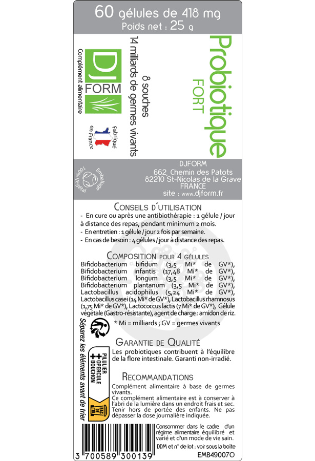 Pack Flore Intestinale : Probiotique, Charbon, Propolis | Purification ...
